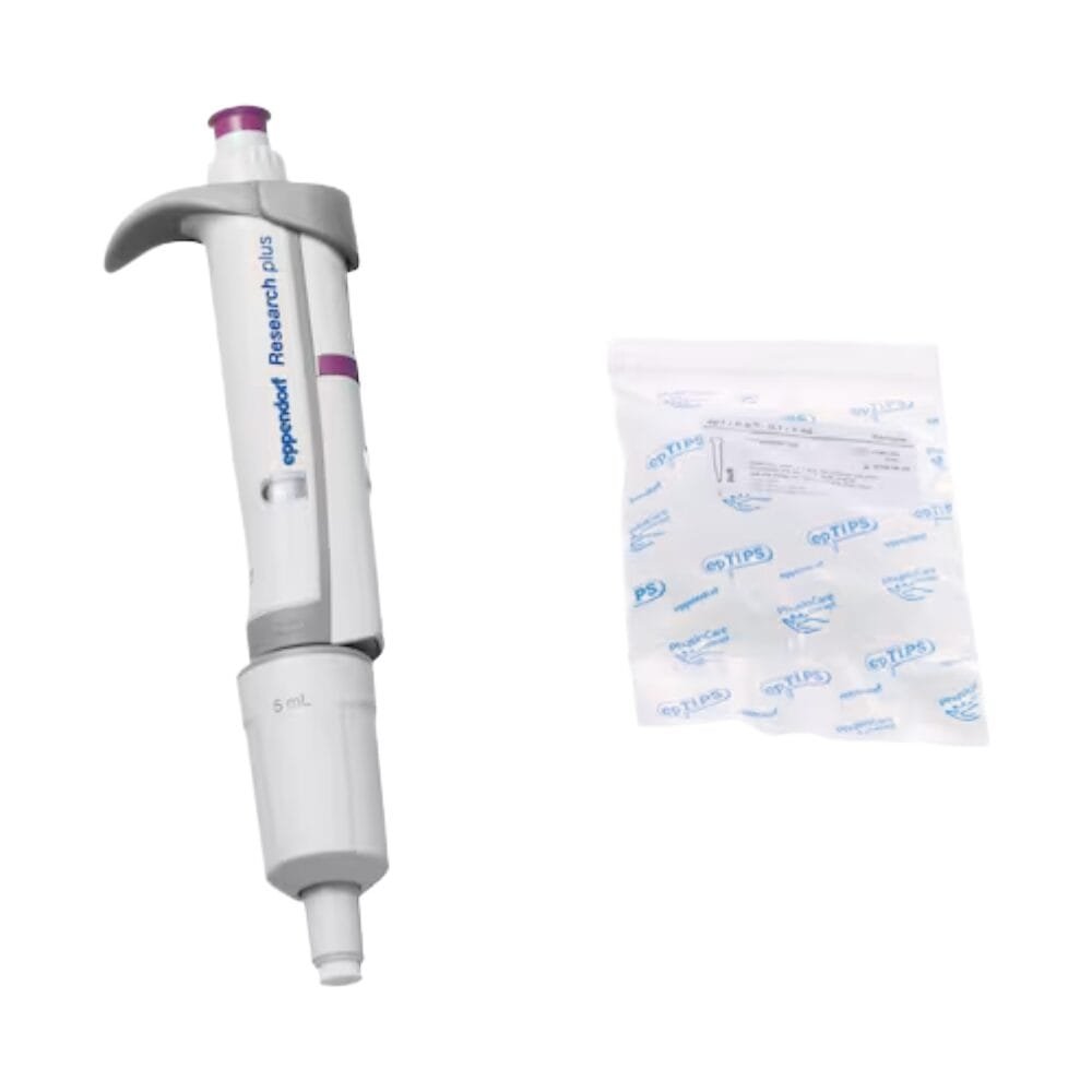 Eppendorf Research® Plus - 0,5 – 5 mL - 1 canal (3123000071) | Grupo Br4